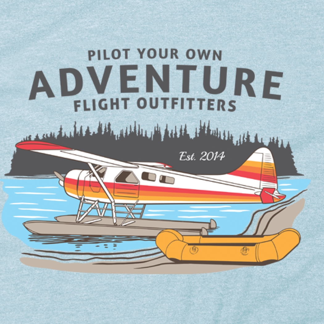 Seaplane Raft Tshirt – Flight Outfitters