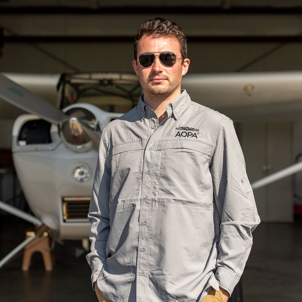 AOPA Long Sleeve Guide Shirt – Flight Outfitters